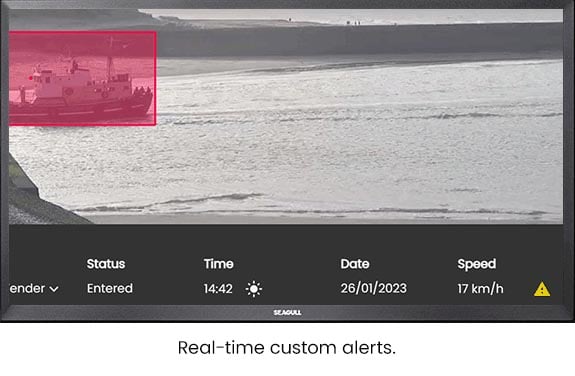 SEAGULL Surveillance - Automated vessel monitoring and registration.